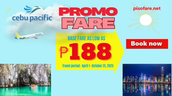 Cebu Pacific Promo Fares 2025: Grab Them Now! | Piso Fare and Promo ...